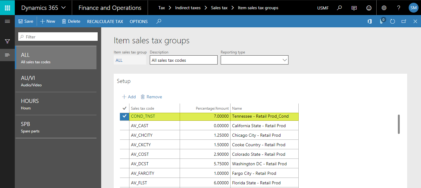 Tax automation in Dynamics 365 - DHRP